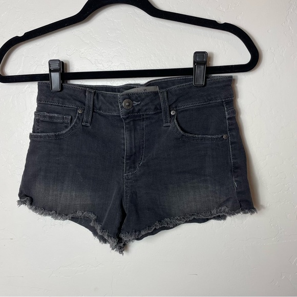 Joe's Jeans | Shorts | Joes Black Gray Denim Jean Shorts Womens Size 24 ...